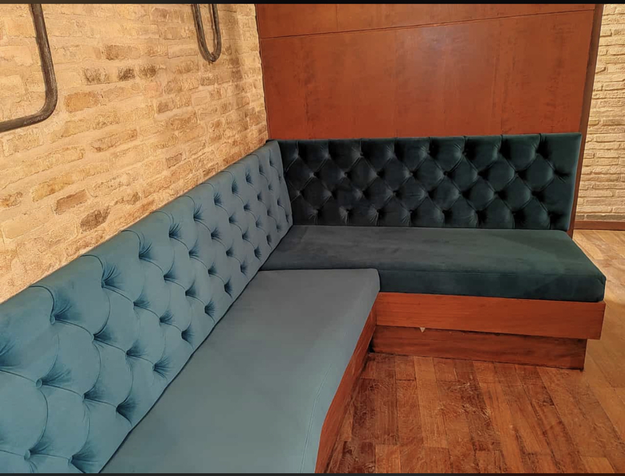 Foto: Banco Capitoné de Tapicería Felipe #3443000 - Habitissimo