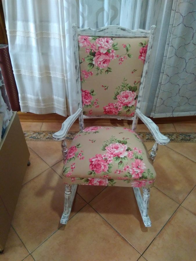 Foto: Butaca Tapizada Tela Estampada de Clasica Tapiceria Y Cortinas ...