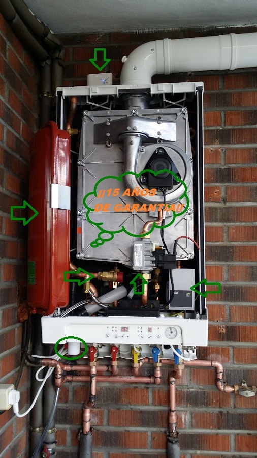 Foto: Intergas Kombi Kompakt HR- de Sercal Calefacción #1407804 ...