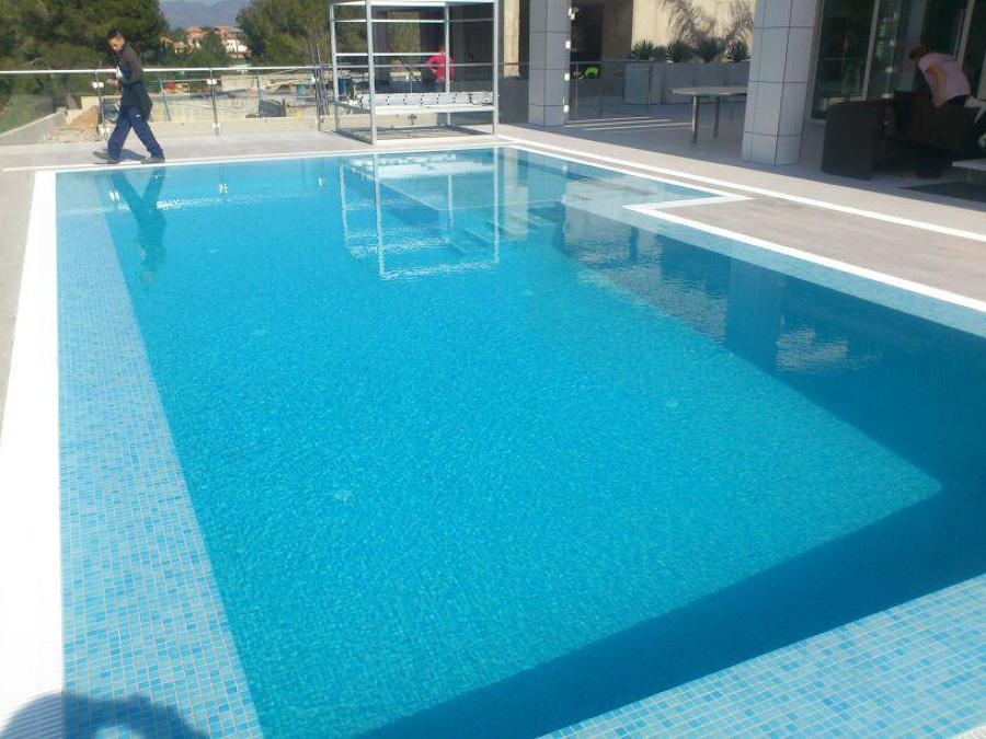 Foto: Piscina Desbordante con Rejilla y Jacuzzi Lateral de Dt Pool ...