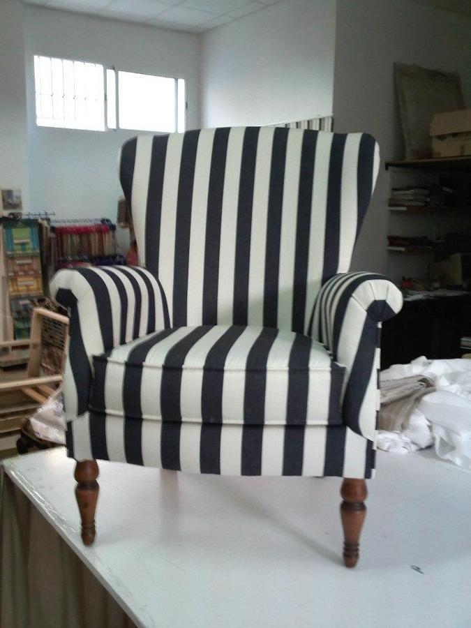 Foto: Butaca Rayas de Eme Ene Tapicería #652176 - Habitissimo