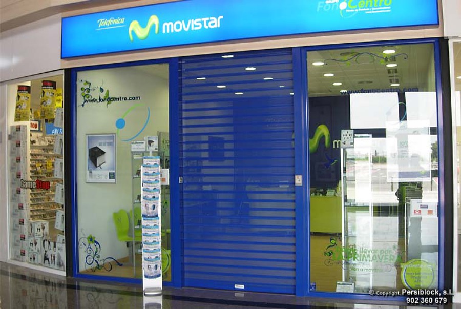 Foto: Cierre Enrollable de Aluminio Microperforado de Automatismos ...