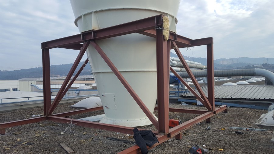 Foto: Estructura para Silo de Estructures Metàl.liques Simem #1932460 ...