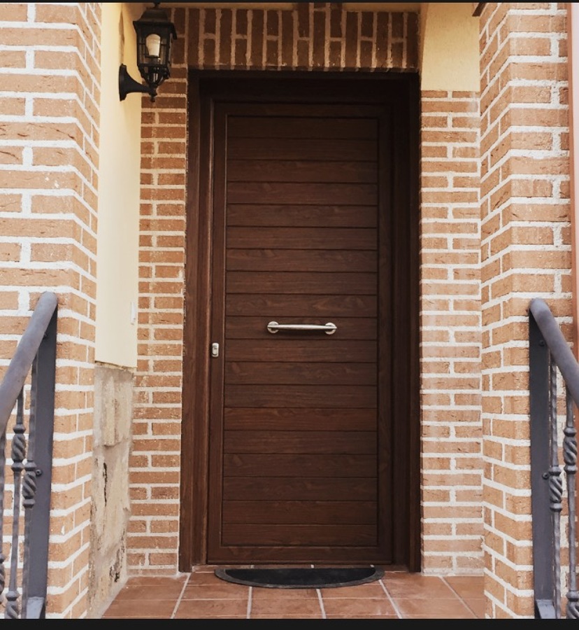 Foto Puerta De Entrada Chalet Tam n De Ventanas Astur 312632