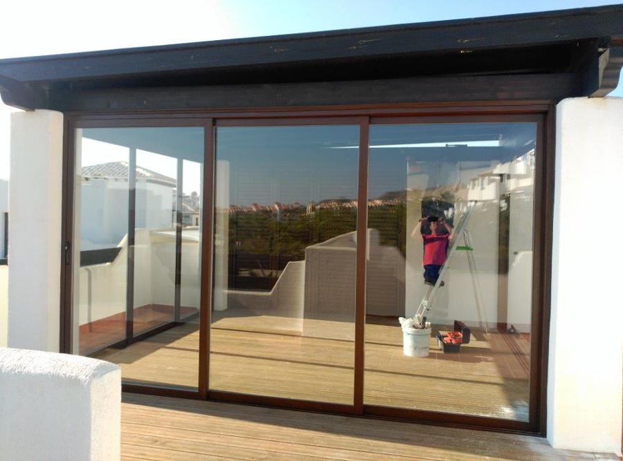 Foto: Corredera Aluminio. de Ventanas Almería #1778988 - Habitissimo