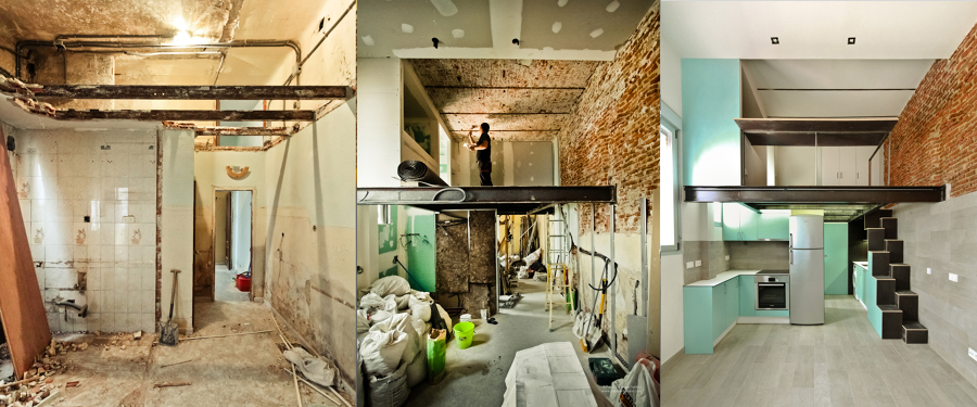 Foto: Loft Duplex 40m2. Barrio Tetuán, Madrid. de Pablo Echávarri ...