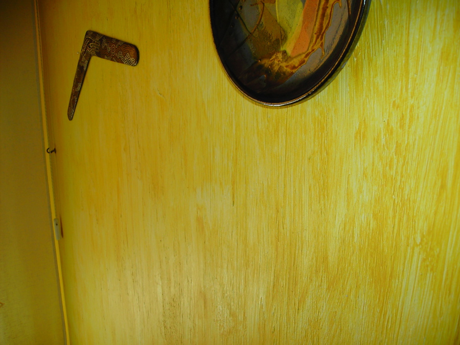 Foto: Estuco Rustico Rayado Acabado con Veladura Amarillo Oxido de J R ...