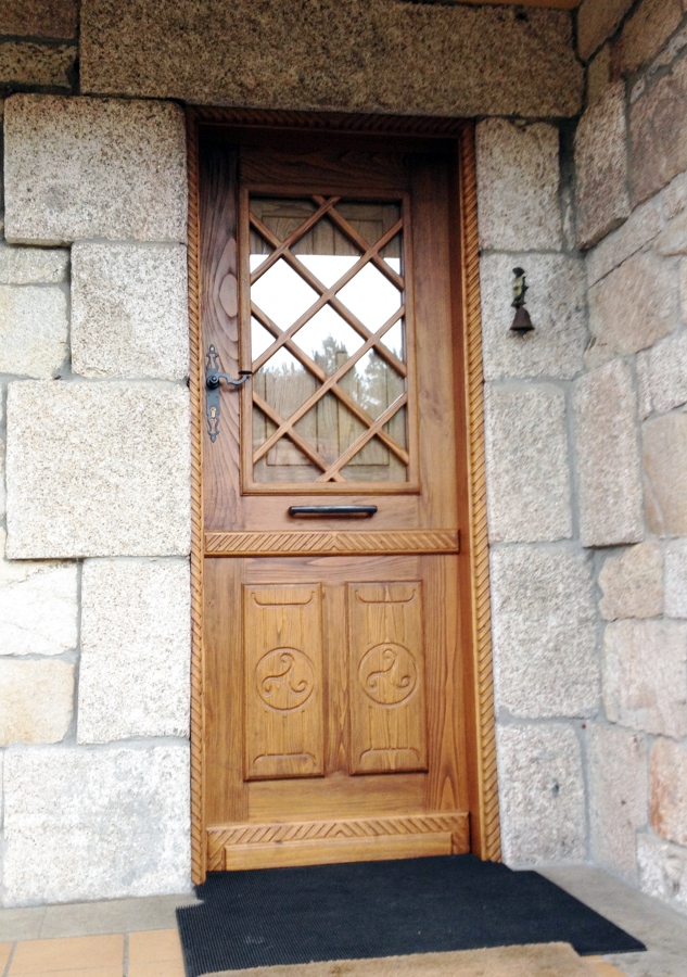 Foto Puerta De Entrada Chalet Tam n De Ventanas Astur 312632
