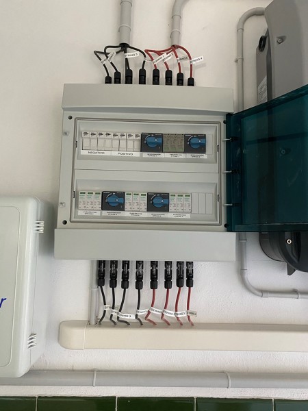 Foto: Cuadro de Protecciones en Corriente Continua de INSTALACIONES ...