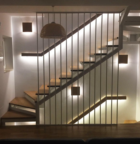 Foto: Escalera en Vivienda Unifamiliar en Majadahonda de ...
