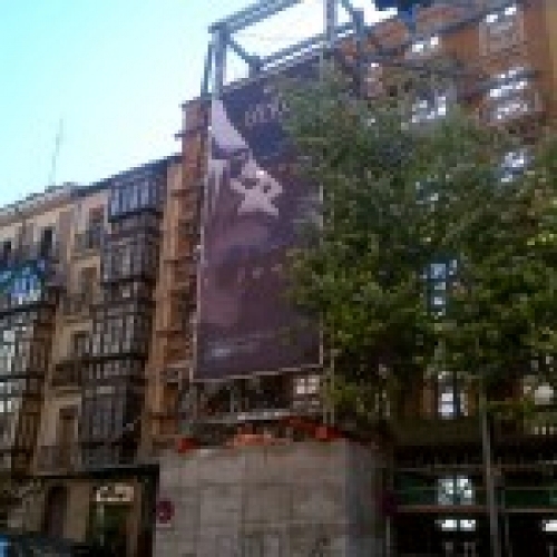 Foto: Impresión Lona Microperforada – Edificio Berón de Cophel ...