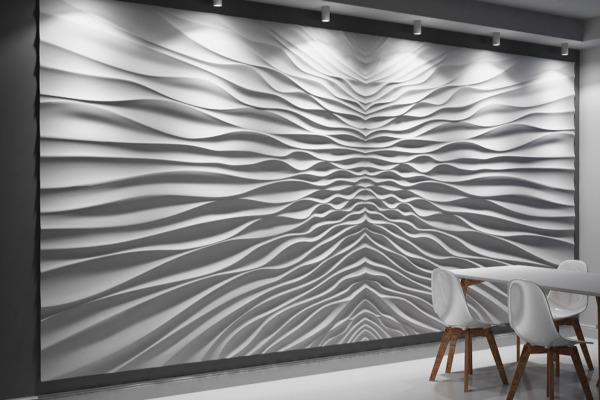 Foto: Paredes en 3D... de Arké Reformas #2703943 - Habitissimo