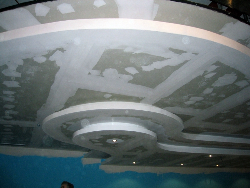 Foto: Techo Decorativo de Yeso Laminado de Aislamientos Aisland ...