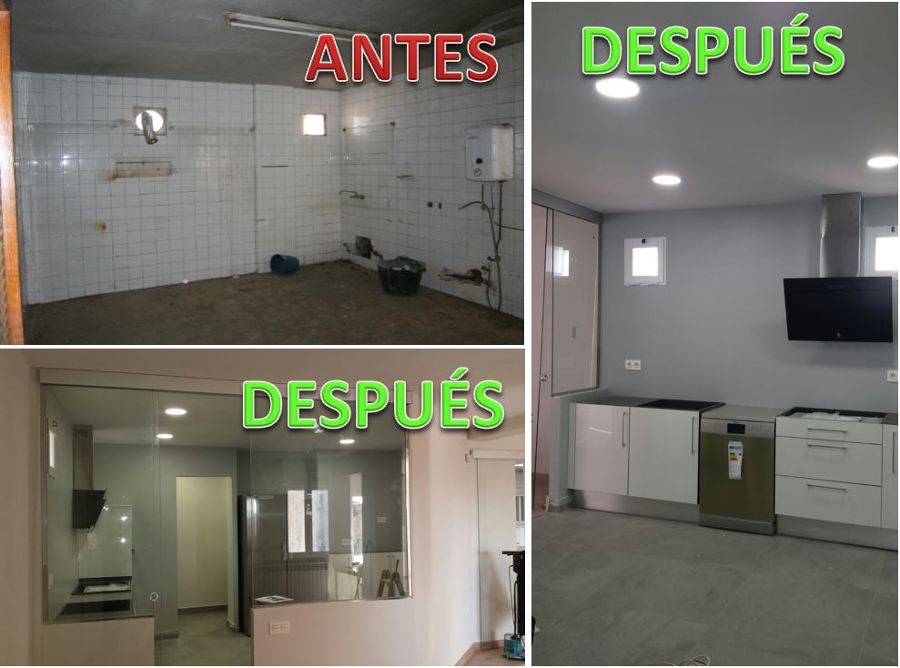 Foto: Cocina antes y Después de Hogarium Tercer Milenio #2470144 ...