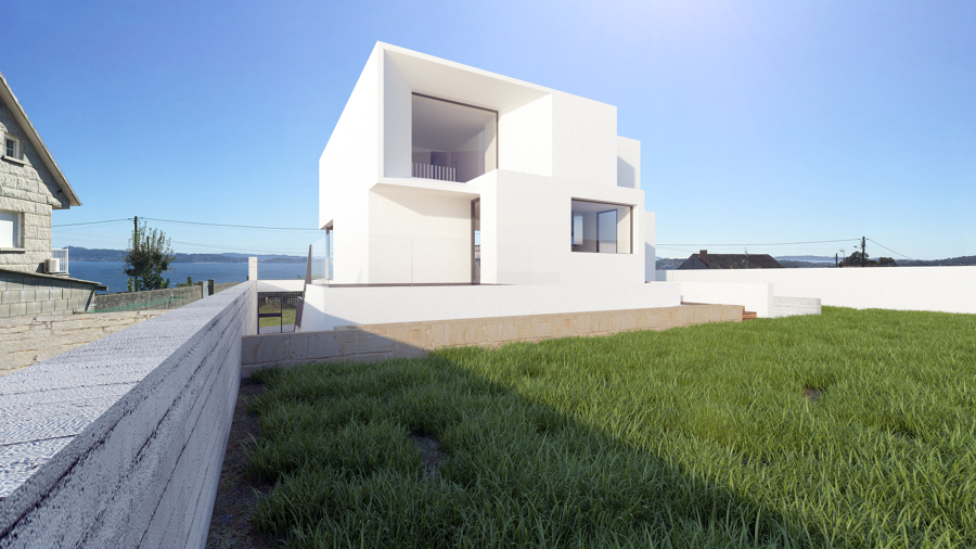 Foto: Fachada Posterior_ de Montes Vera Arquitectos #3033927 - Habitissimo