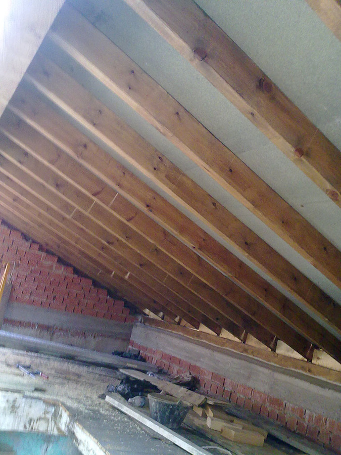 Foto: Forjado de Madera - SOS Cubiertas de Cubiertas SOS del Principado ...