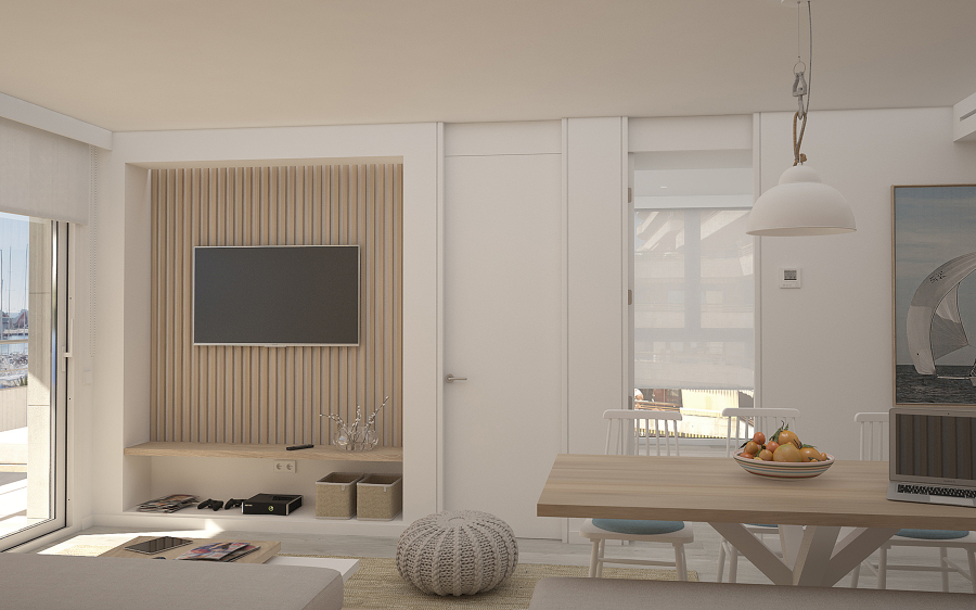 Foto: Infografia del Proyecto del Estar Comedor de Sginteriorisme ...