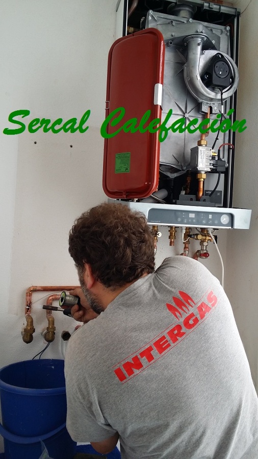 Foto: Interior de la Caldera Intergas Kombi Kompakt HR- de Sercal ...