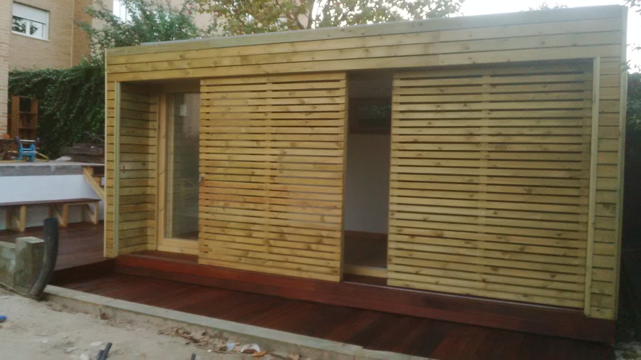 Modulo de madera para oficina en majadahonda | habitissimo