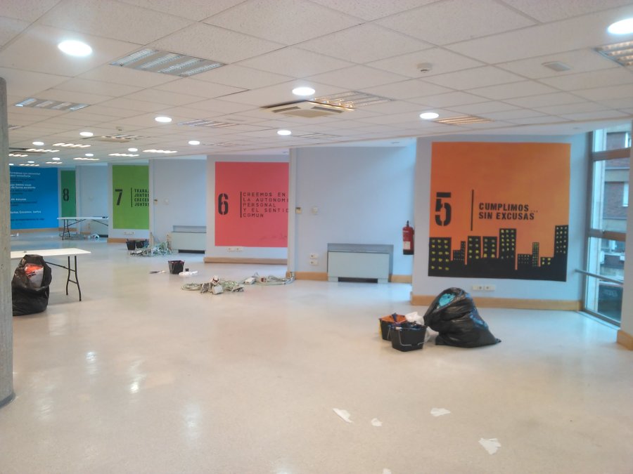 Murales Decorativos para Empresa y Organización de Evento para ...