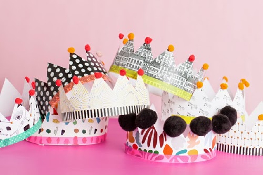 ¡coronas de Papel! un Diy para Reyes o Año Nuevo | Ideas Decoradores