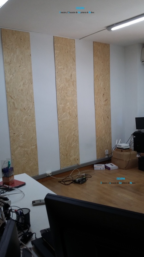 Foto: Panelado de Paredes OSB de Cocarma-colocación-de-carpintería-de ...