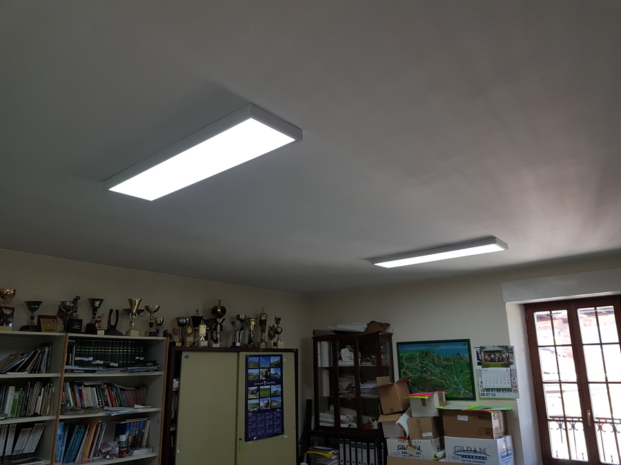 Paneles Led en Oficinas | Ideas Electricistas