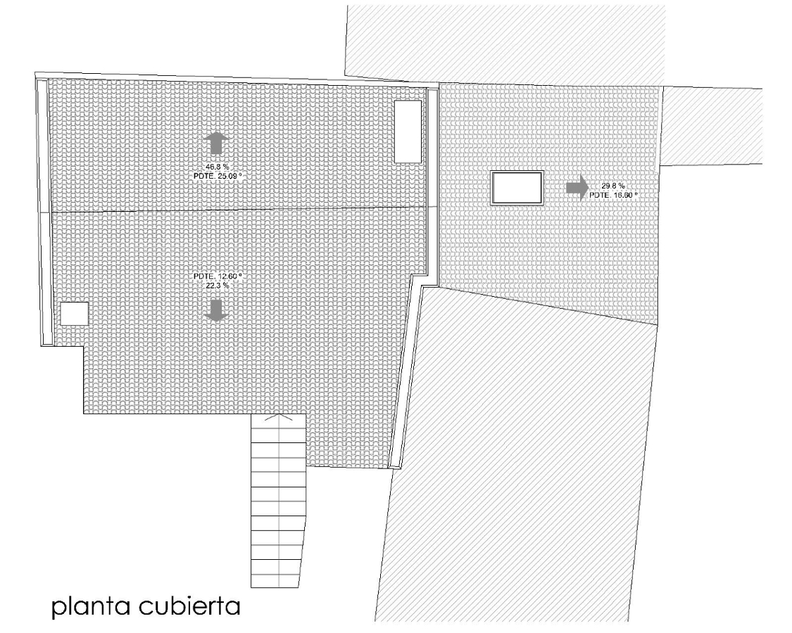 Foto: Planta Cubierta de PÉREZ Y FIGUEROA Arquitectura + Gestión #386175 - Habitissimo