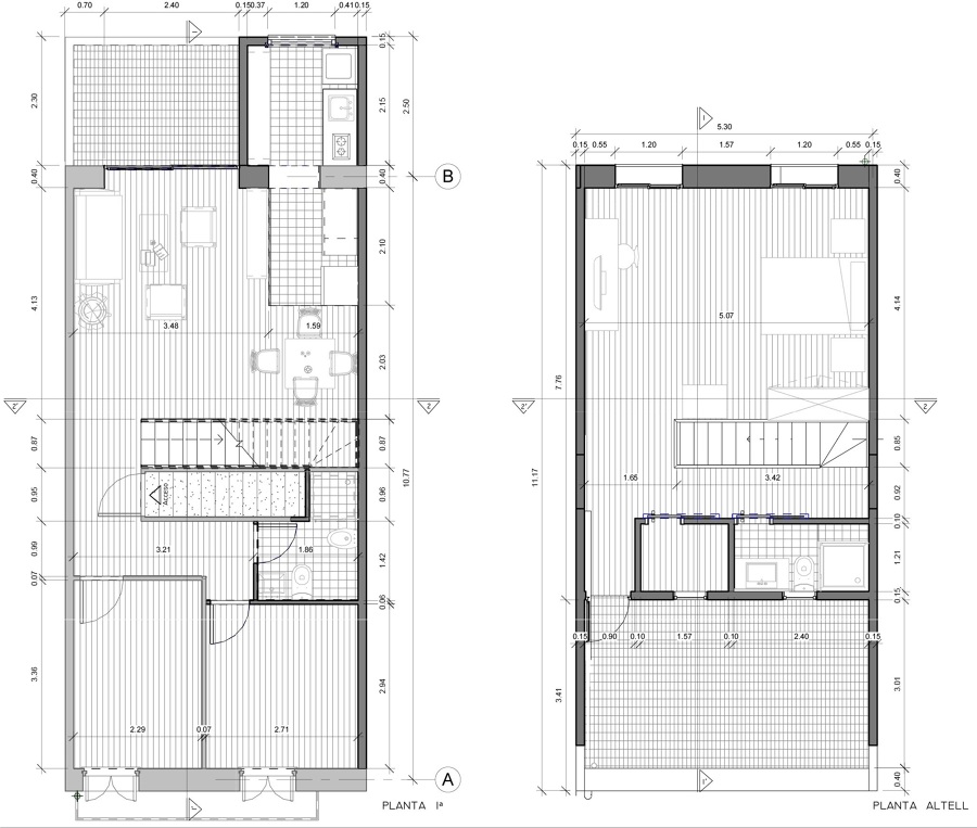 Foto: Planta Piso y Altillo de Oa Arquitectura #1326537 - Habitissimo