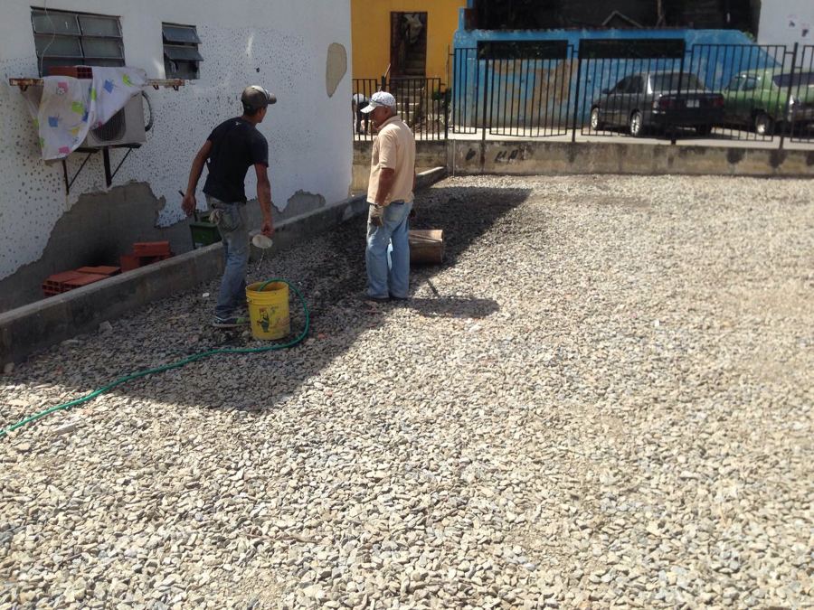Foto: Preparacion de Superficie para Colocacion de Granito Proyectado ...