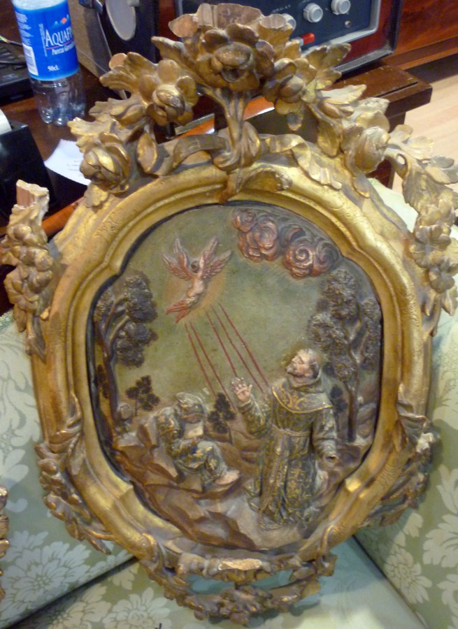 Relieve Policromado Antiguo | Ideas Manitas