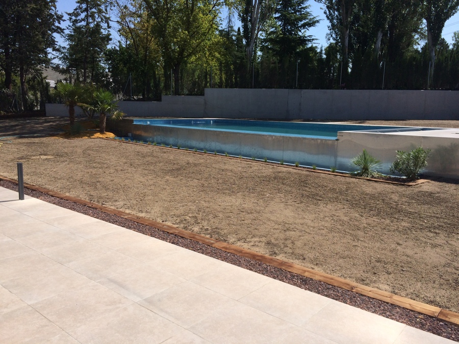 Foto: Taluz y Piscina de Construcciones Recons #1312318 - Habitissimo