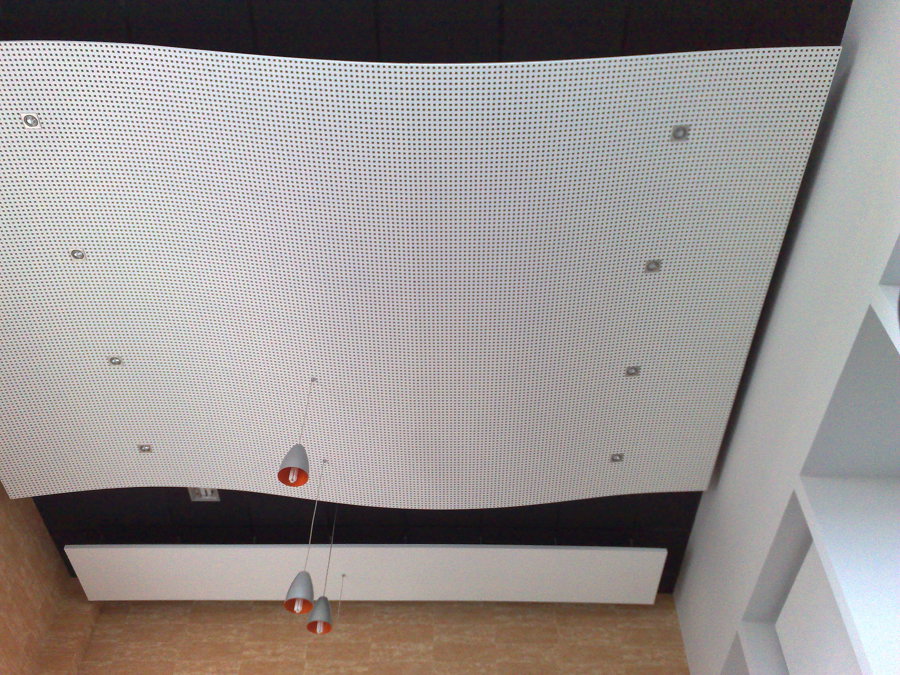 Foto: Techo Continuo Fonoabsorbente y Decorativo de Diseyco #520815 ...