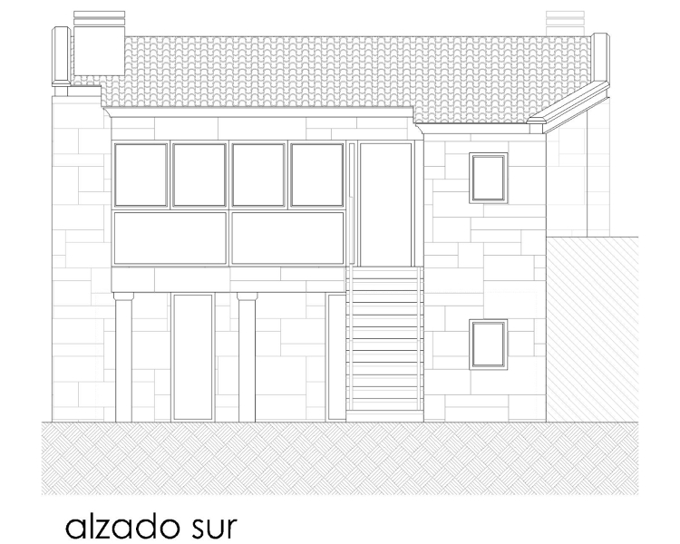 Foto: Alzado Sur de PÉREZ Y FIGUEROA Arquitectura + Gestión #386178 ...