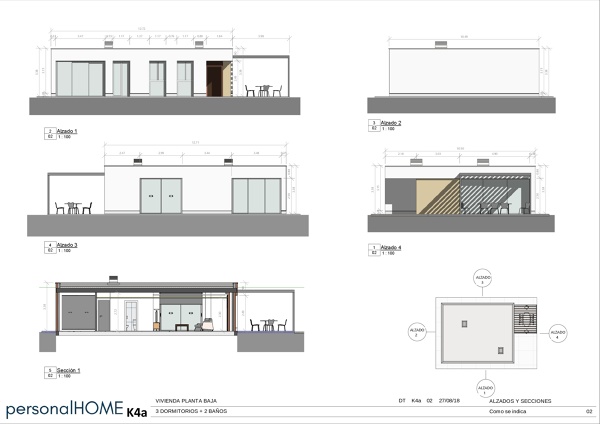 Foto: Alzados. de Personalhome #1914272 - Habitissimo