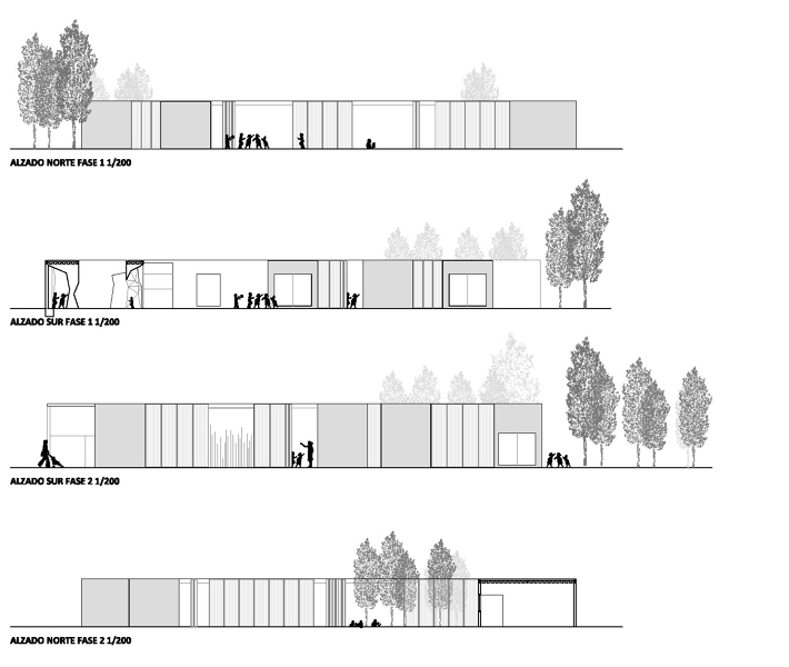 Foto: Alzados de Herrera Garrido Oficina De Arquitectura #238236 ...