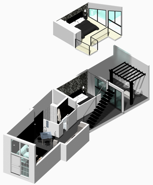 Foto: Axonométrica de Proyecto de Pr Soluciones Integrales #850798 ...