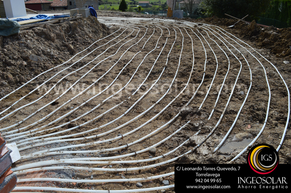 Foto: Captación Horizontal de Geotermia - Ingeosolar de Ingeosolar ...