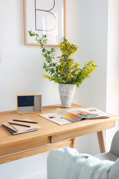 Foto: Despacho Madera y Negro de Maria del Valle Interiorismo #3354281 ...