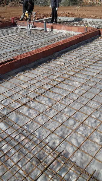 Foto: Detalle Solera Armado de Construcciones Mediterráneo Rural ...