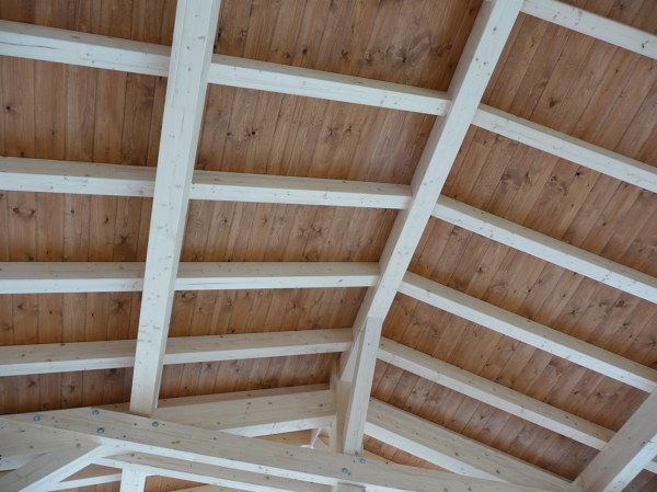 Foto: Entablado en Madera Teñida de Ligno #1354456 - Habitissimo