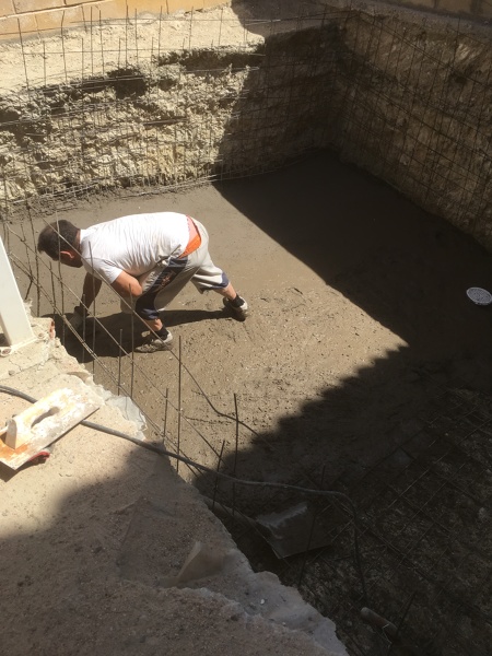 Foto: Hechando Encofrado de Hormigon 20 Cn de Instalaciones y Reformas ...