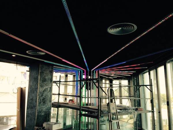 Foto: Instalación de las Tiras de Leds en el Techo de Ibiza Design ...