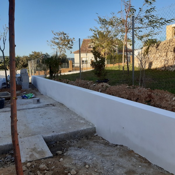 Foto: Muro Enlucido de Fino de Omb Construcciones #3332002 - Habitissimo