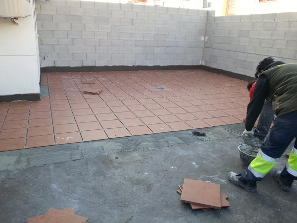 Foto: Patio Solado de Adobe Taller de Construcción #1790225 - Habitissimo