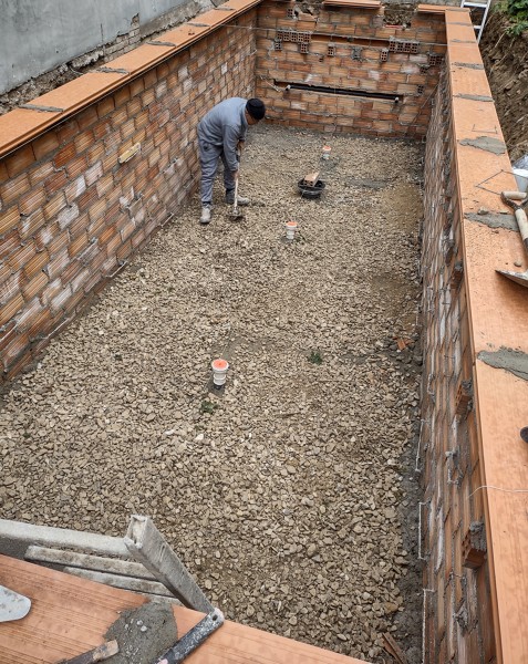 Foto: Preparación de la Grava. de Technical Twater #2900683 - Habitissimo