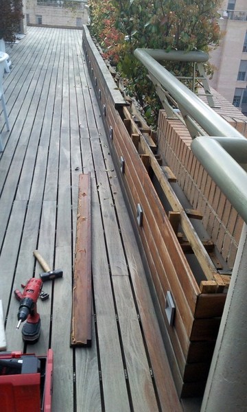 Foto: Restauración Tarima Exterior Ipe de Steffen Becker Parquet ...