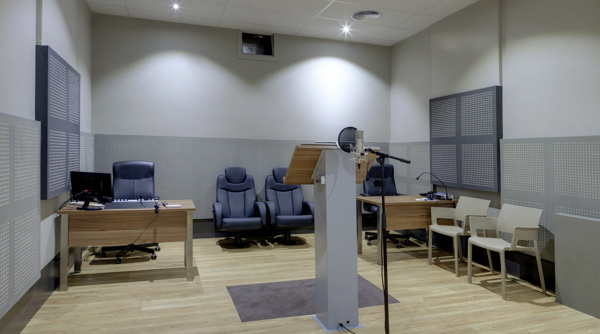 Foto: Sala de Locución 2 Auditorio y Control de Tecnocustic #1101181 ...